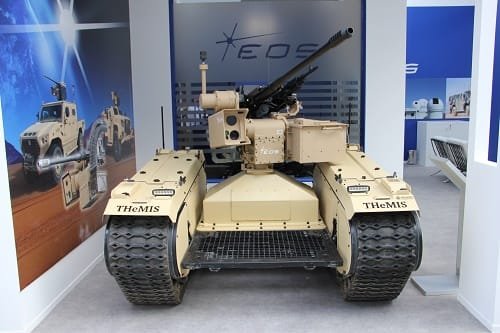 EOS and Milrem Robotics demonstrate unmanned warfare system with 30mm ...