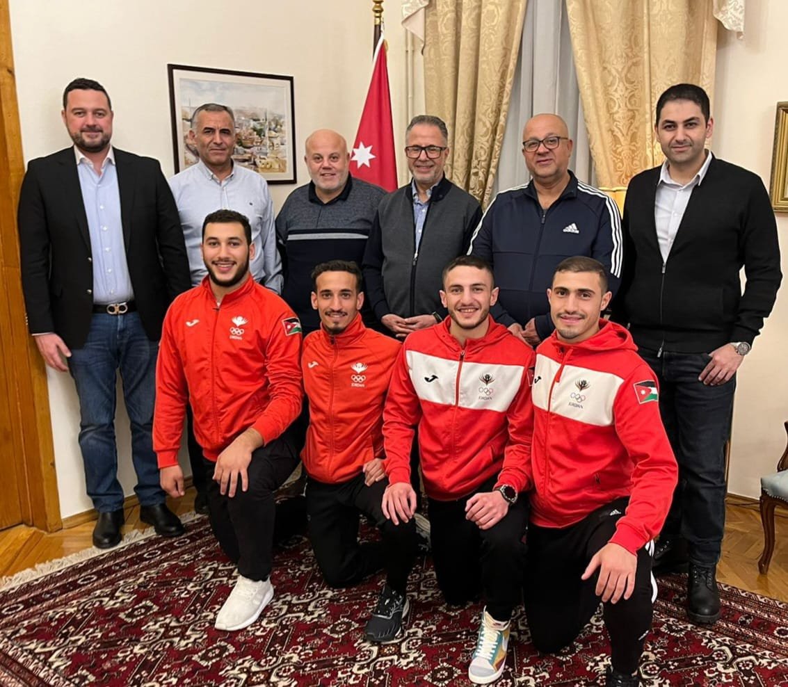 Jordanian Ambassador in Russia welcomes National Karate Team ...